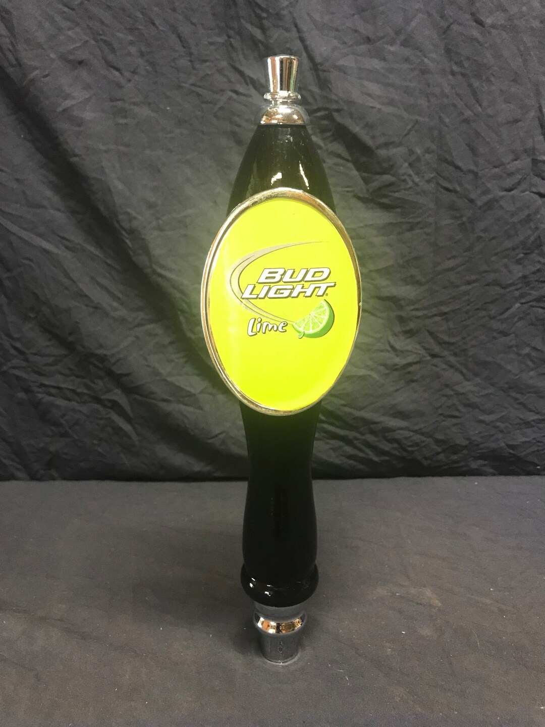 Bud Light Lime Harder to Find Gloss Black Tap Handle. Bud Light Lime ...