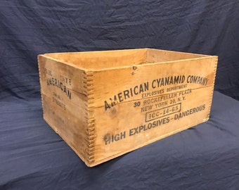 Antique Dynamite Box (430 Results) | Etsy