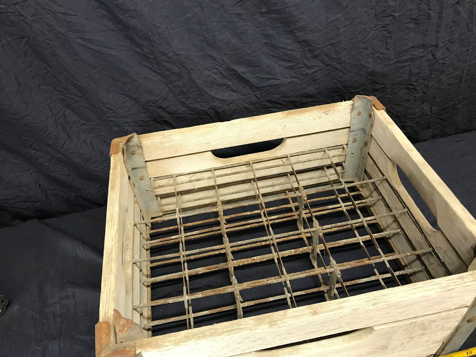 Vintage Wooden Shaw Dairy Creamer Crate. - Etsy