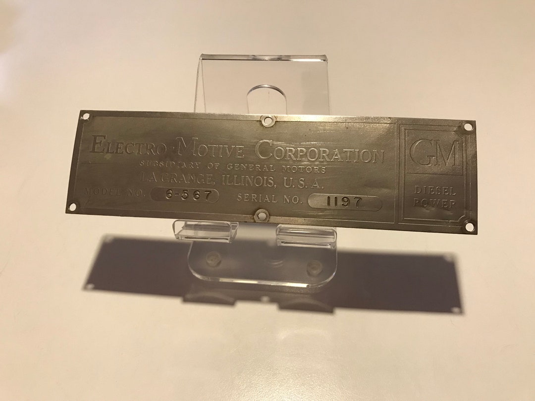 Vintage General Motors Electro-motive Corp 6-567 Diesel Engine ...