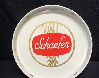 Vintage Schaefer Beer Tray - Etsy