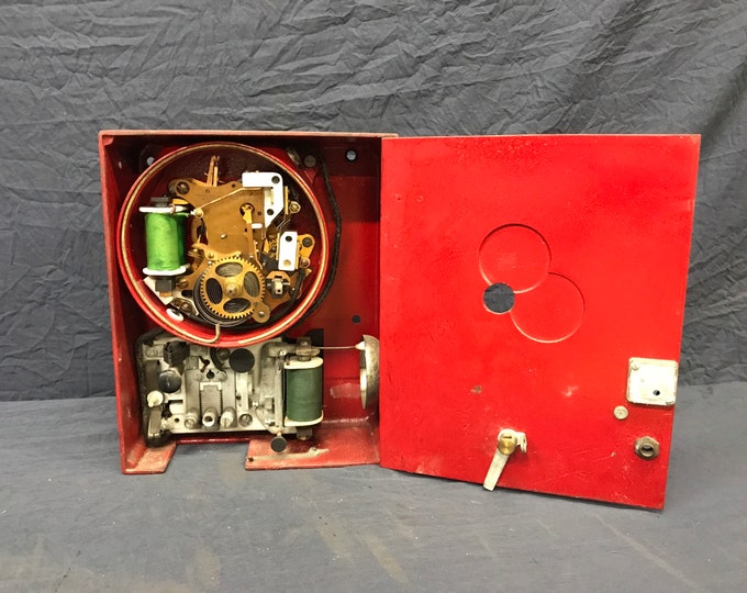 Vintage Cast Iron Fire Call Box. Fire Pull Box. Fire Call Station. Fire ...