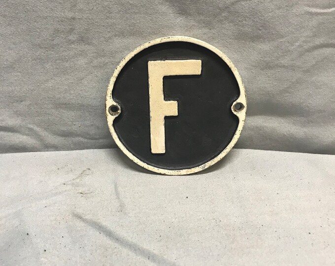 Vintage Cast Aluminum FUEL Fill Badge. Fuel Placard, Fuel Sign. - Etsy