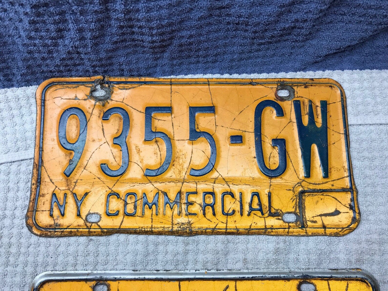 Vintage 1970s Commercial New York State License Plates. - Etsy