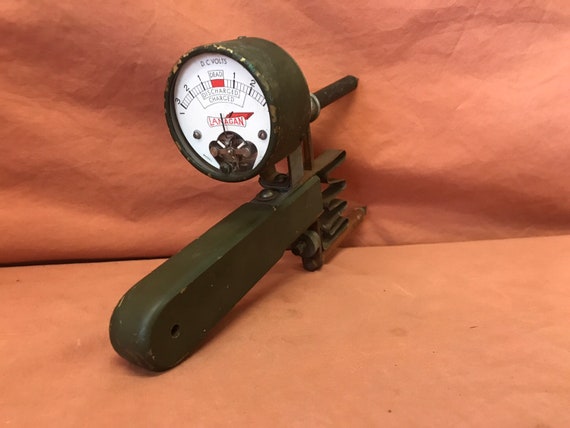 Vintage Mid Century Hand Held Battery Tester Voltage Tester - Etsy
