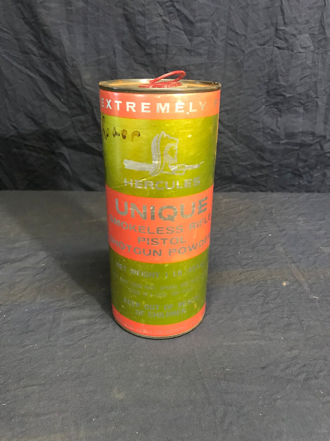Vintage Hercules Smokeless Rifle, Pistol, Shotgun Powder Tin. EMPTY ...