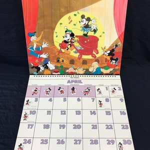 Vintage Walt Disney’s 1977 Mickey Mouse Calendar. New Old Stock Walt ...