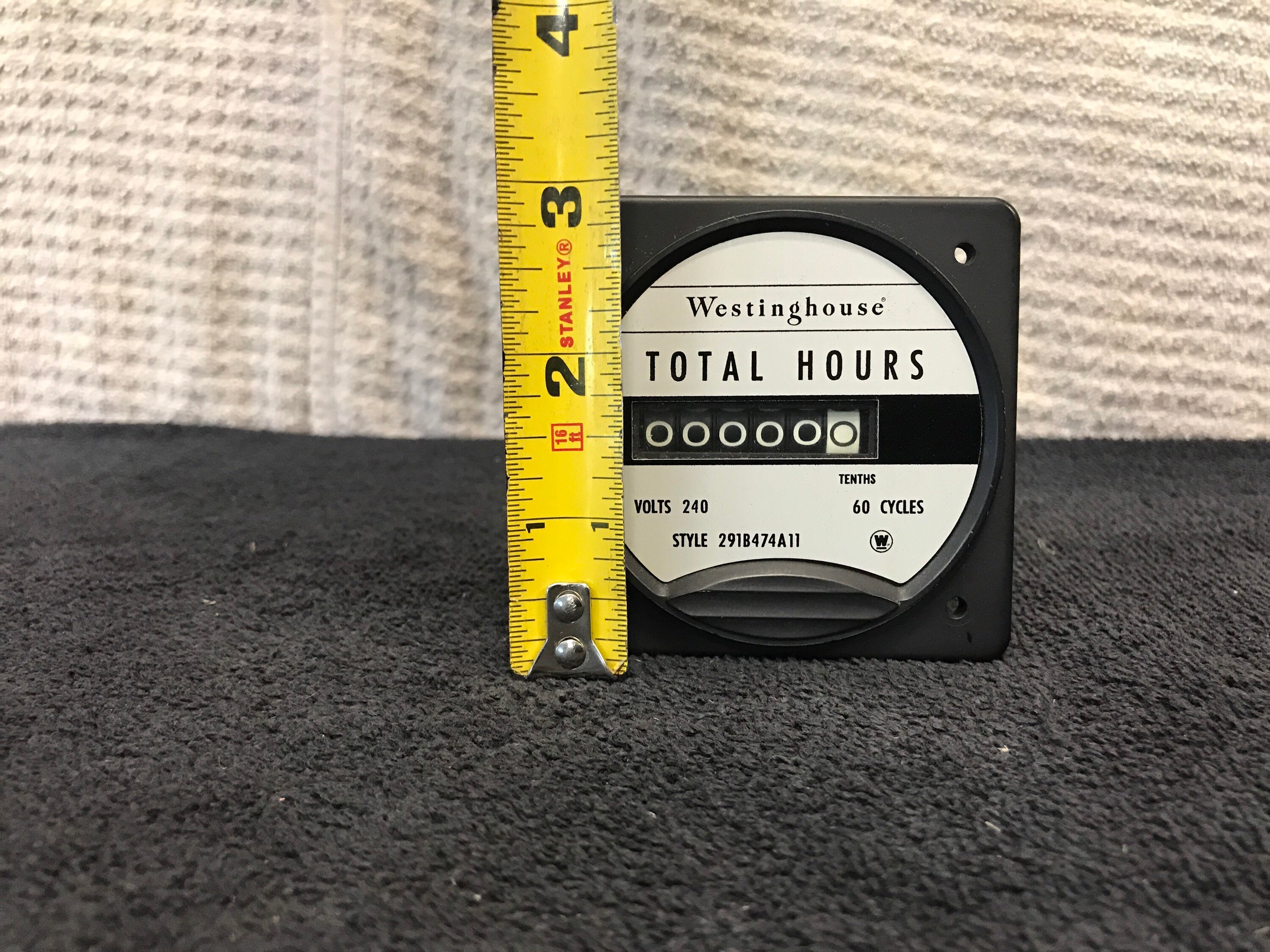 Vintage Mid to Late Century Westinghouse Elapsed Time Meter. | Etsy