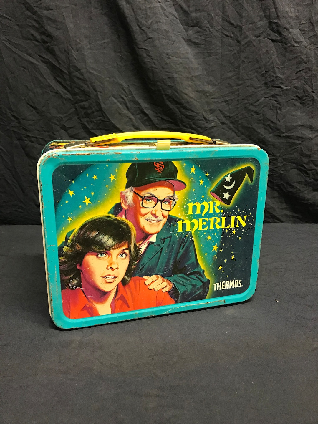 Vintage Mr Merlin Lunch Box by Thermos. Vintage Lunch Box. - Etsy