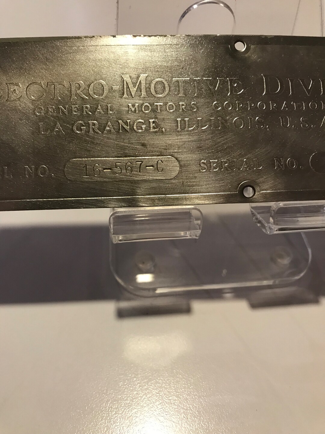 Vintage General Motors Electro-motive Corp 16-567-C Diesel Engine ...