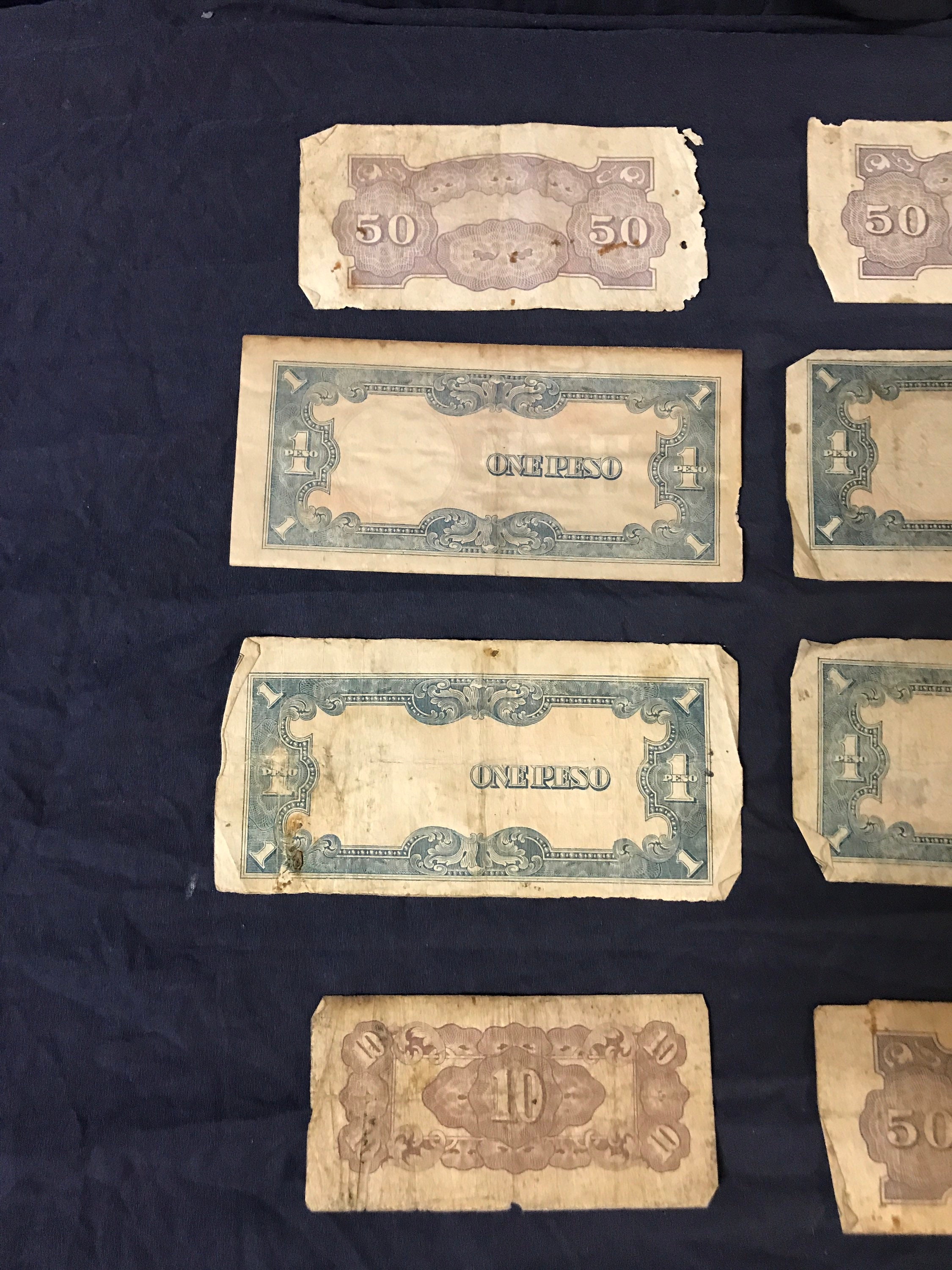 World War II Era Japanese Paper Money. Vintage Paper Money. - Etsy