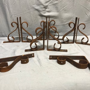 Primitive and Rustic Hand Made Shelf Brackets. Plant Hangers. - Etsy