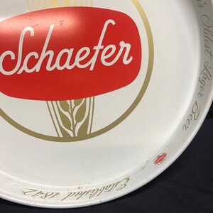 Vintage Schaefer Brewing Company Beer Tray. Vintage Beer Tray. Vintage ...