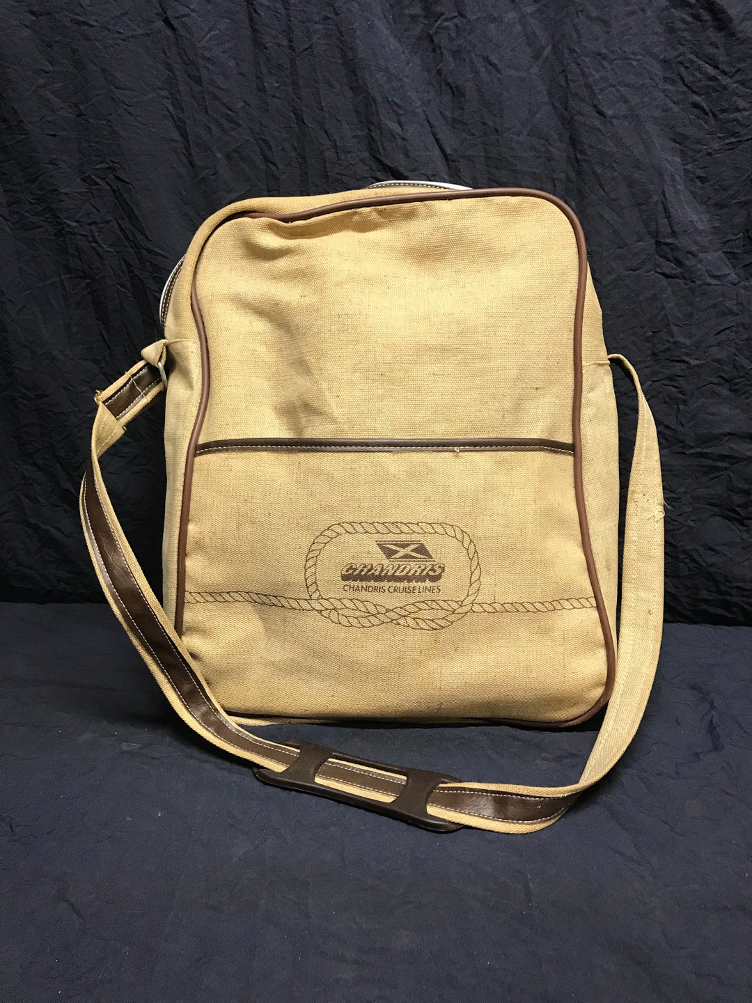 Vintage Chandris Cruise Lines Shoulder Bag. Nautical Handbag. Vintage ...