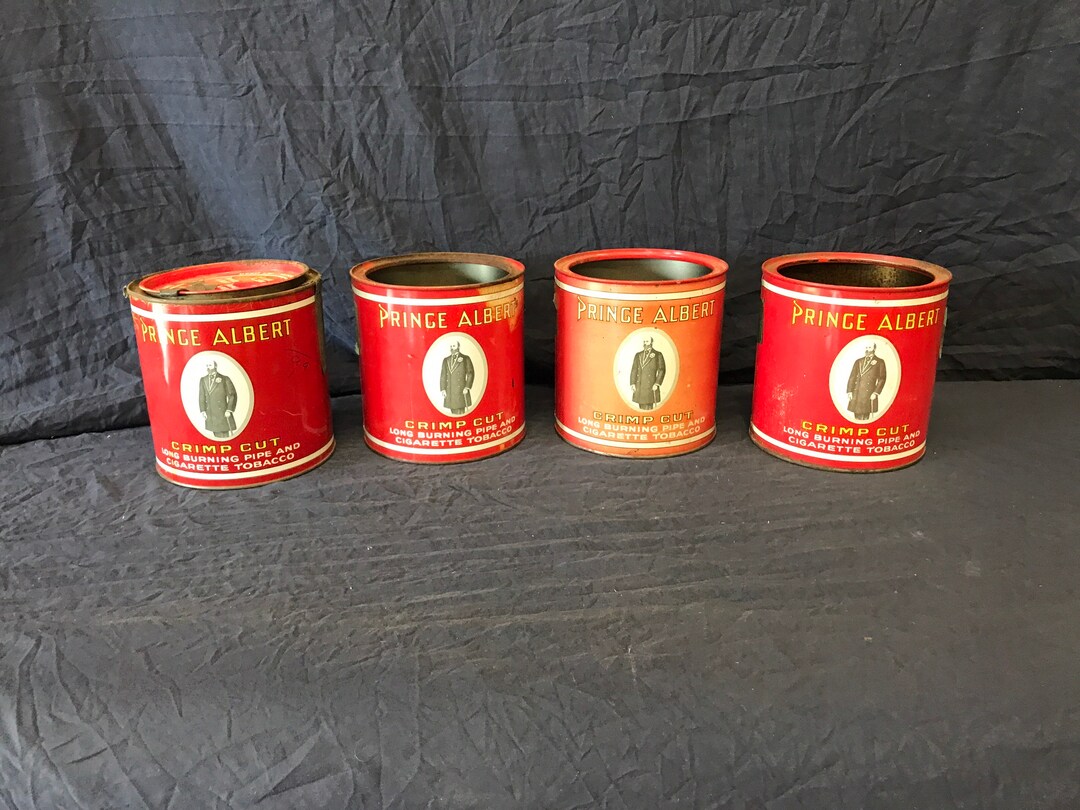 Lot of Four Vintage Prince Albert Tobacco Cans. - Etsy