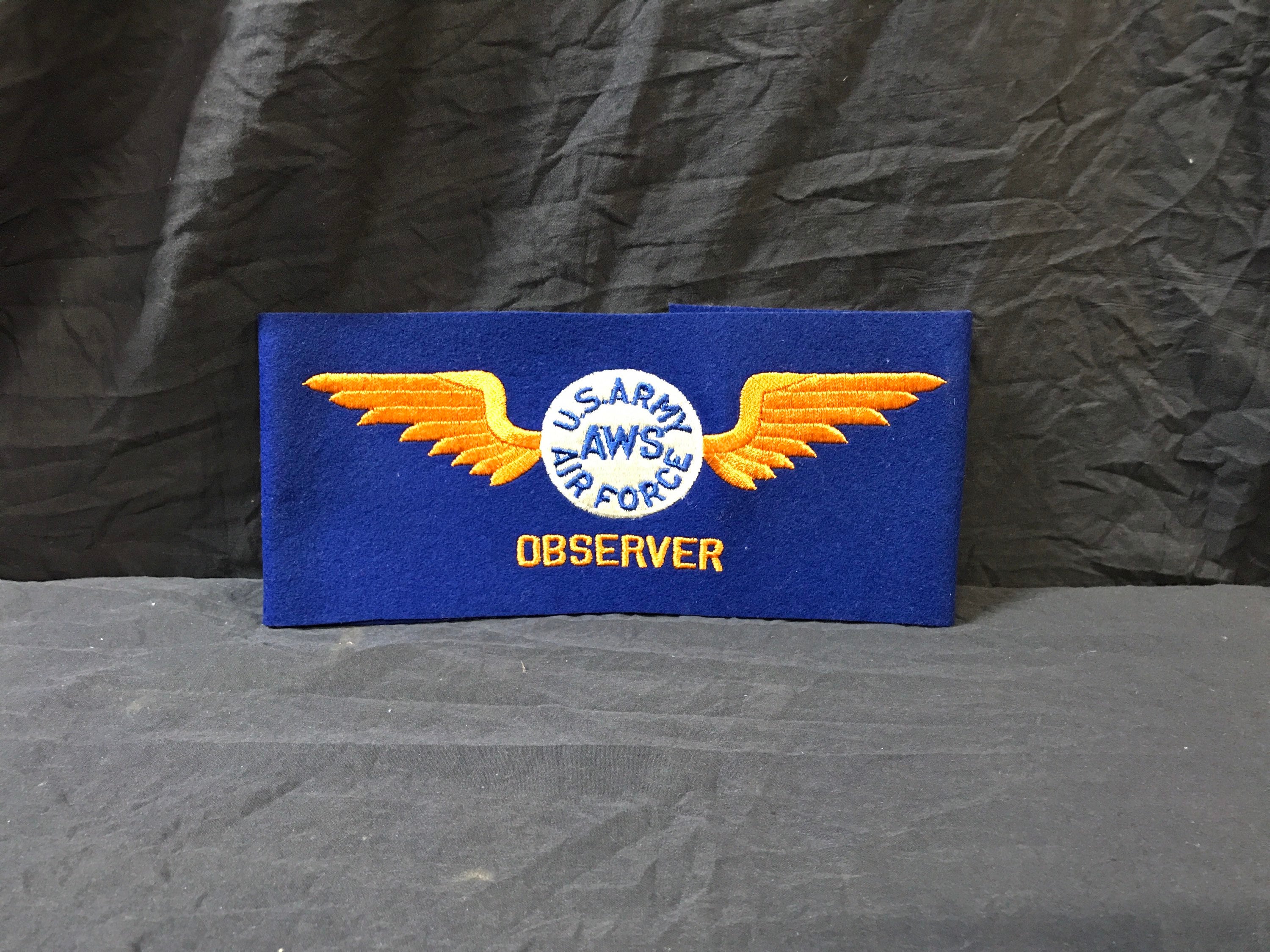 Vintage US Army Air Force Observer Arm Band. - Etsy