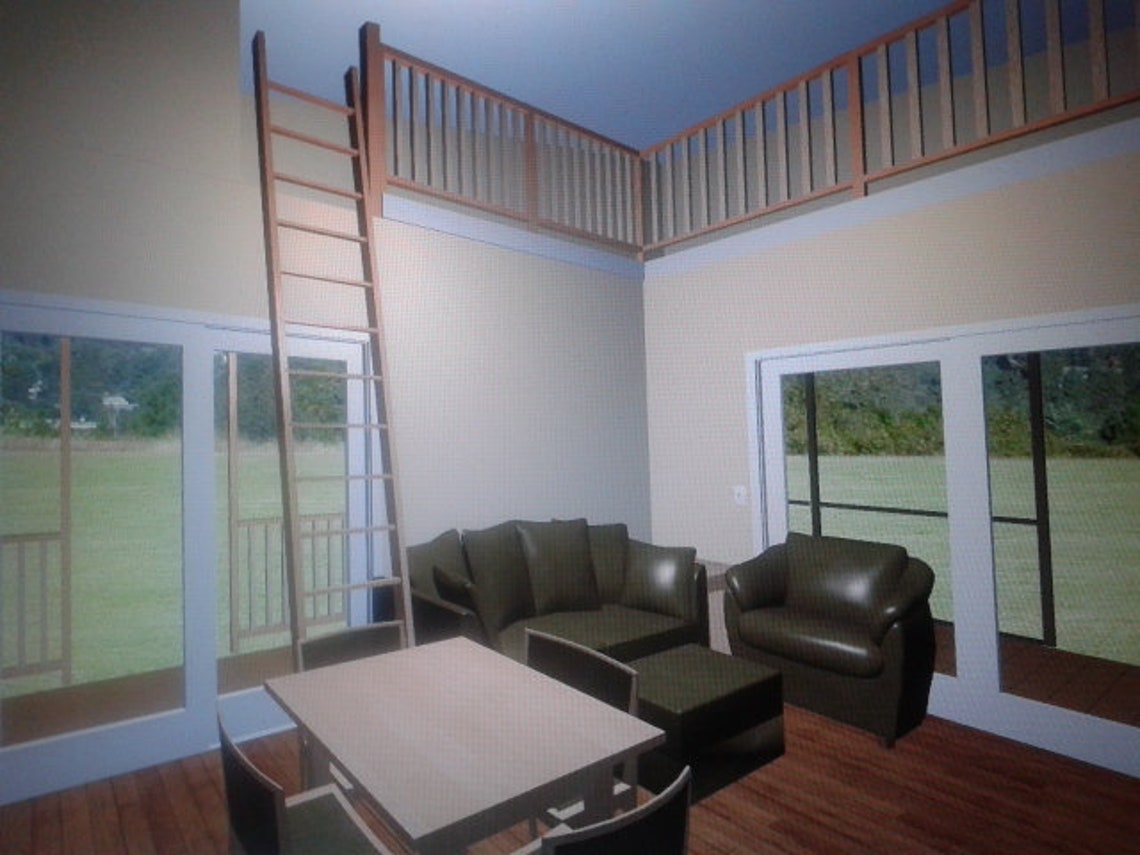 Build Your Own Tiny House-unique 16'x16' Tiny House With Loft for ...