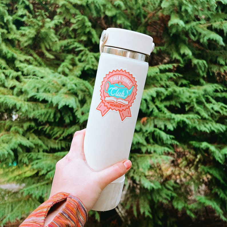 Finer Things Club Sticker the Office Sticker Pam Beesly - Etsy