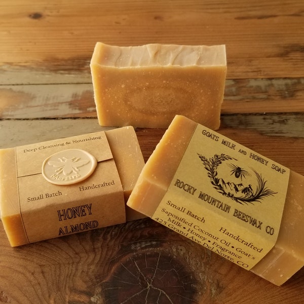 Honey Almond Soap - Etsy