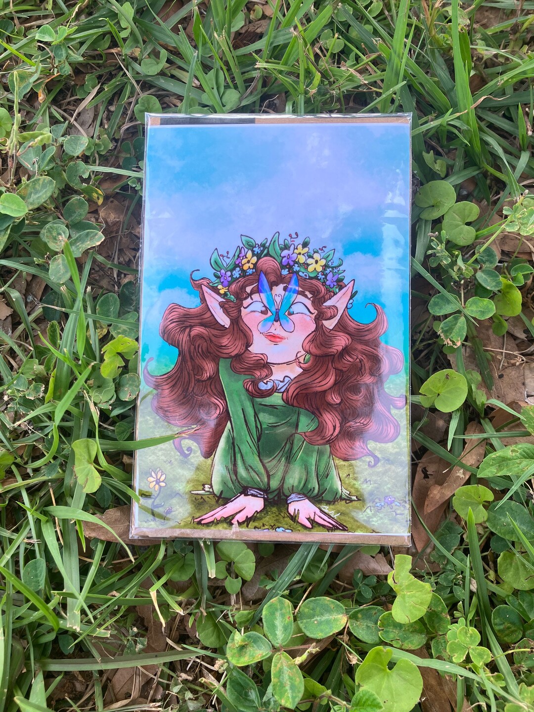 Spring Fairy Art Print - Etsy