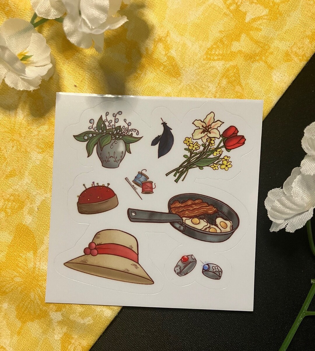 Howls Moving Castle Sticker - Etsy