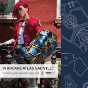 League of Legends Arcane VI Gauntlets Pepakura Foam HD Cosplay - Etsy ...