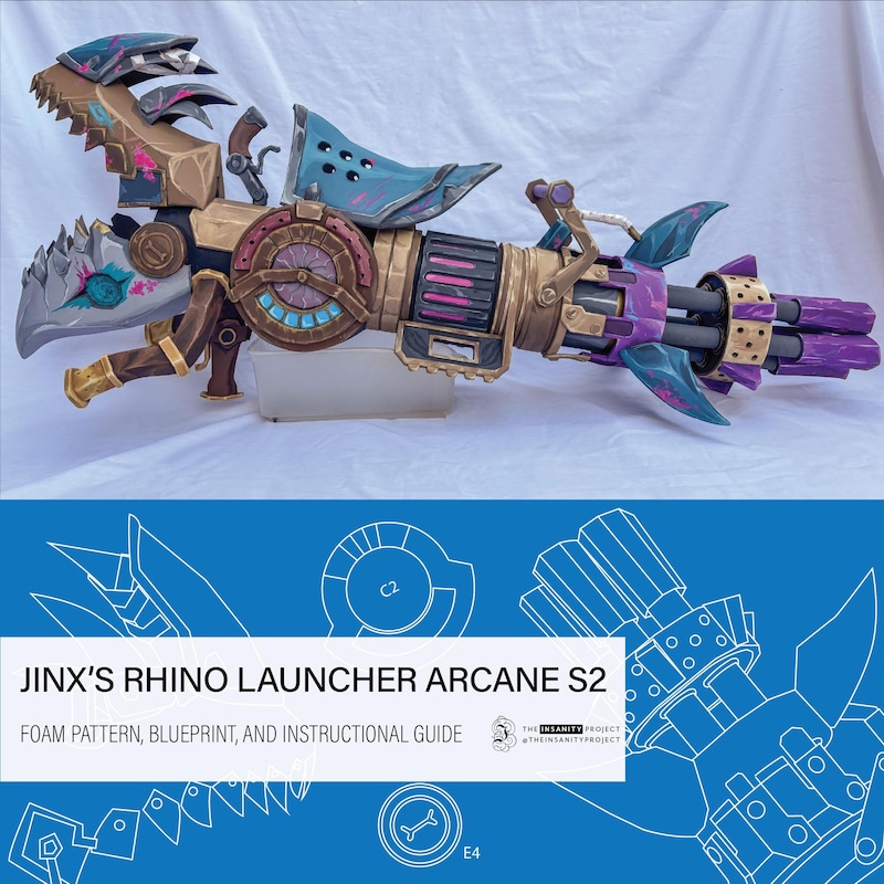 Arcane Jinx Prop Pattern - Etsy