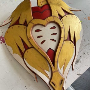 Charlie Morningstar Hazbin Hotel Shield Blueprint and Instruction Guide ...