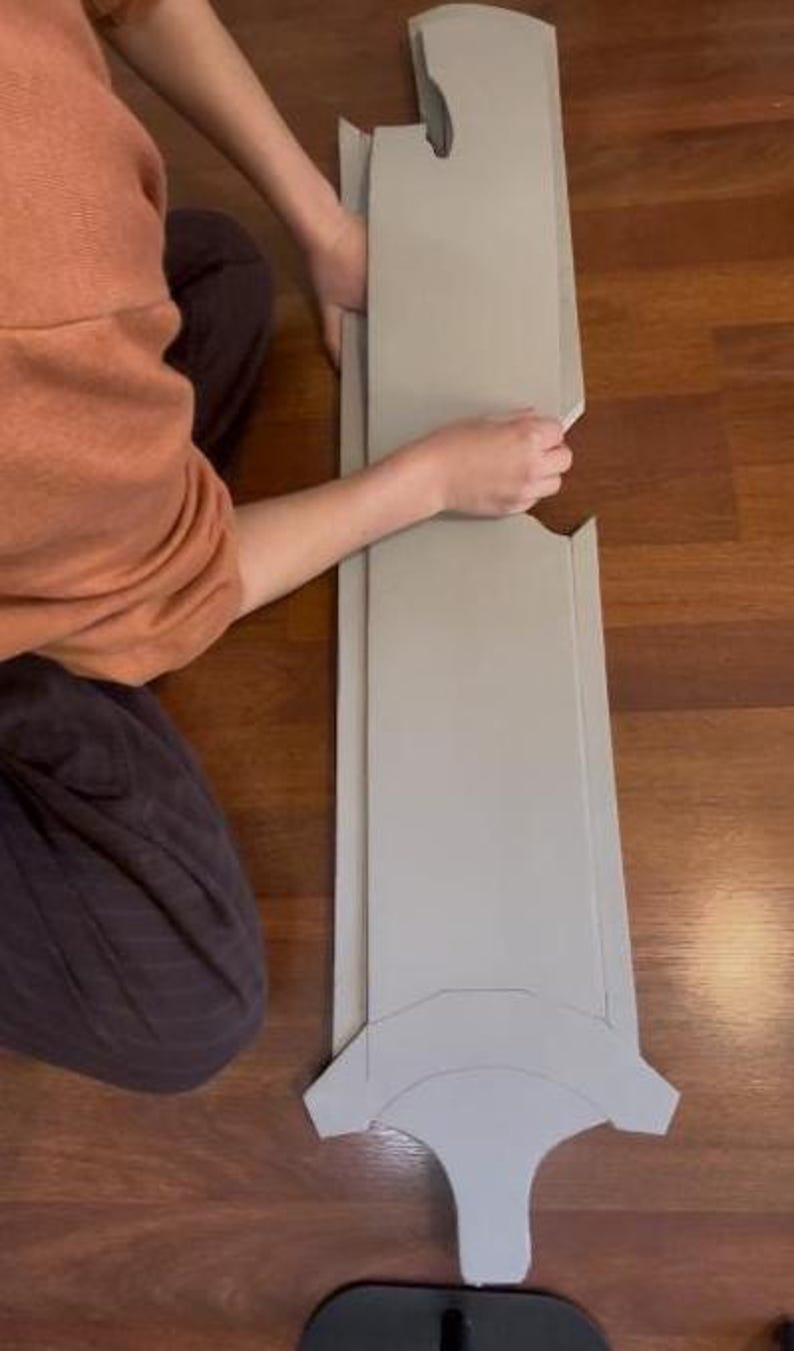 Malevola Dispatch Cosplay Sword Instruction Guide and Pattern (for EVA ...