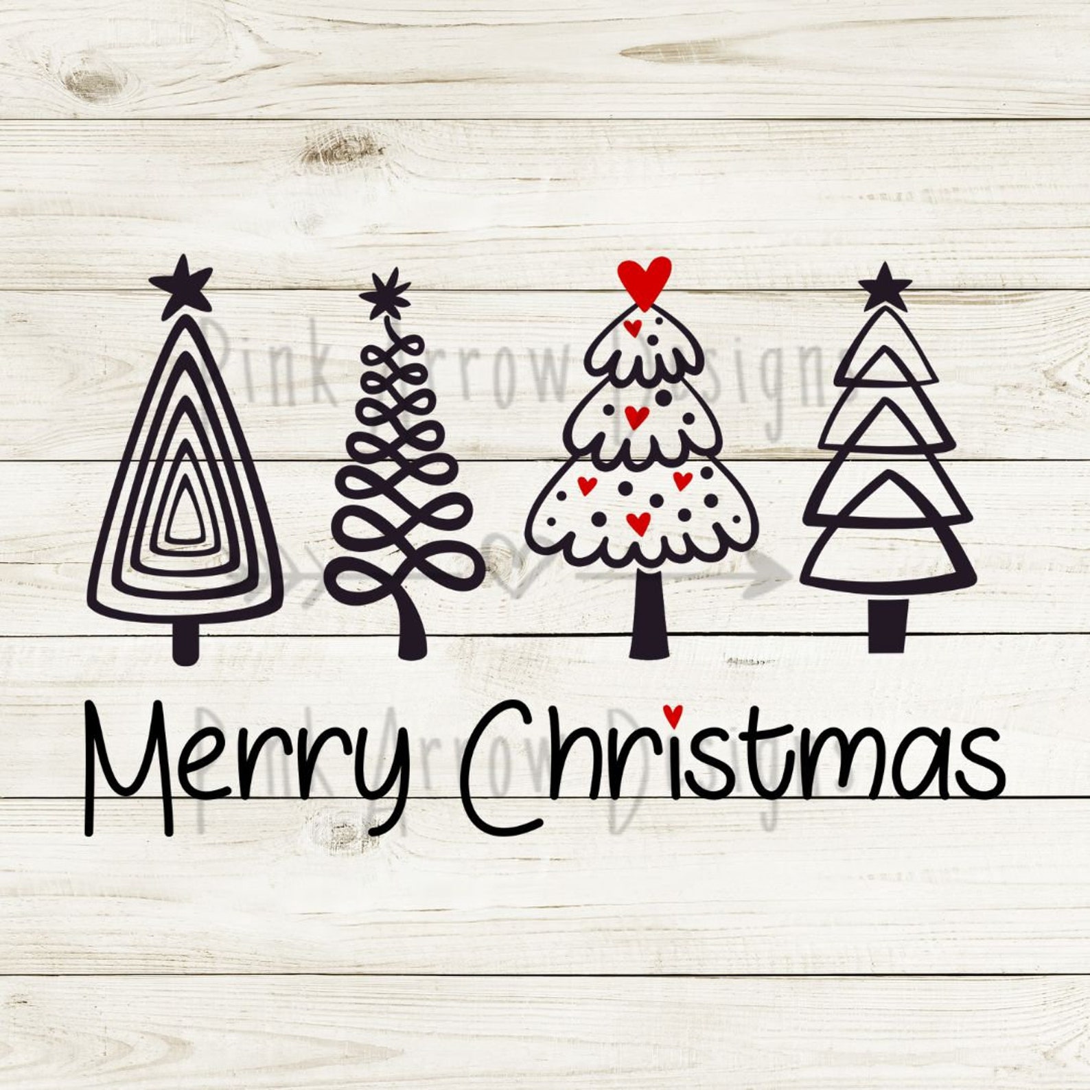 Merry Christmas Tree Svg Christmas Svg Christmas Trees Svg - Etsy