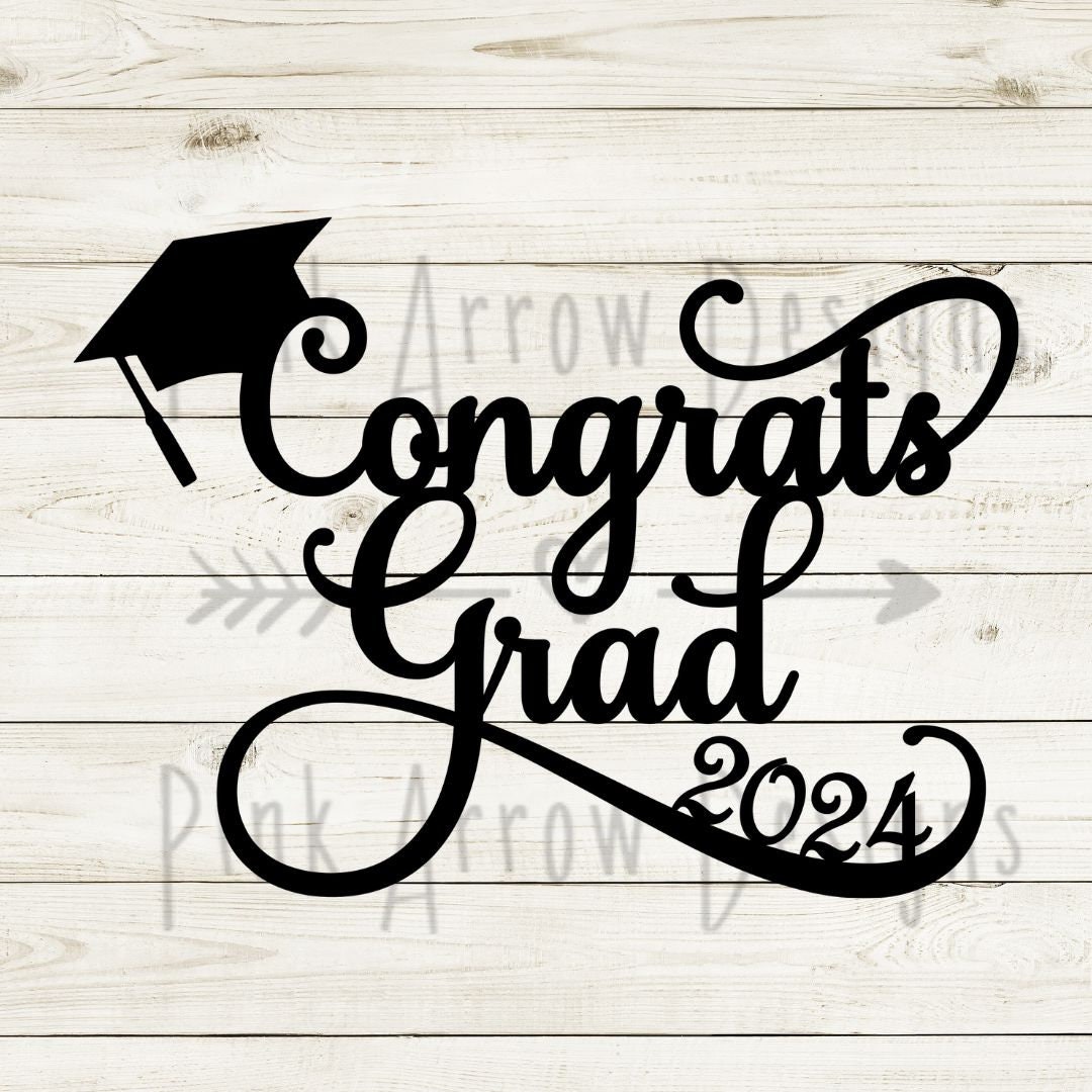 Graduation 2024 Svg, Congrats Grad 2024 Svg, Graduation Cutting File ...