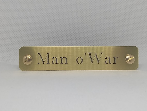 Custom Engraved Brass Horse Halter Name Plate 1 x | Etsy