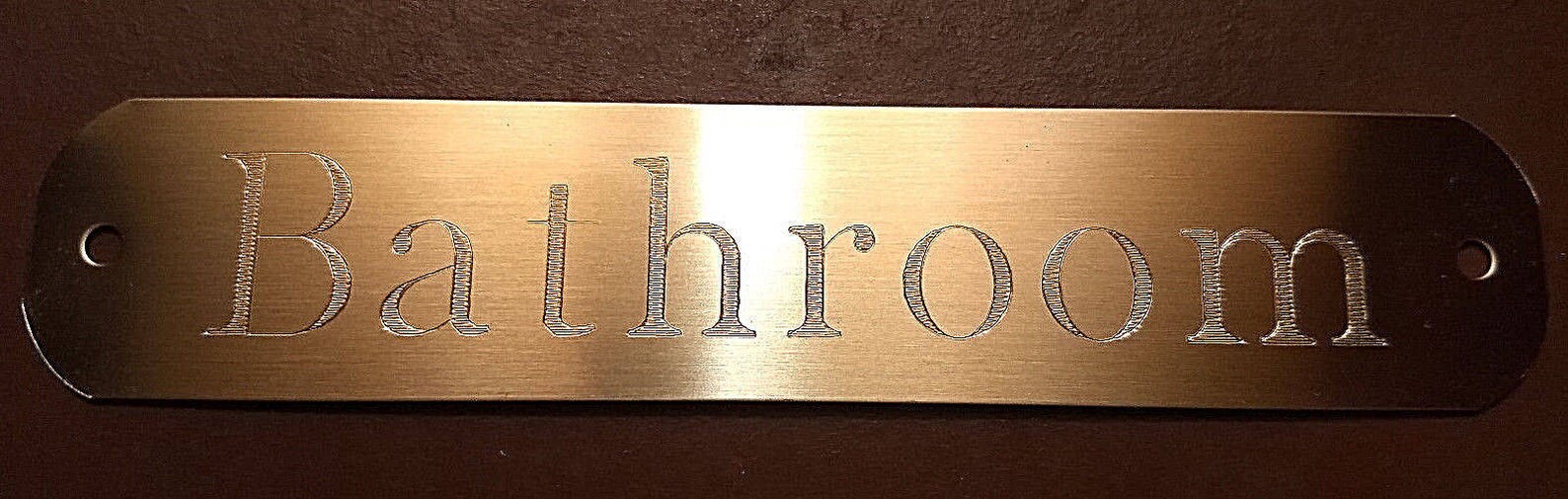 Custom Engraved Decorative Brass Name/trophy Plate 1 X - Etsy