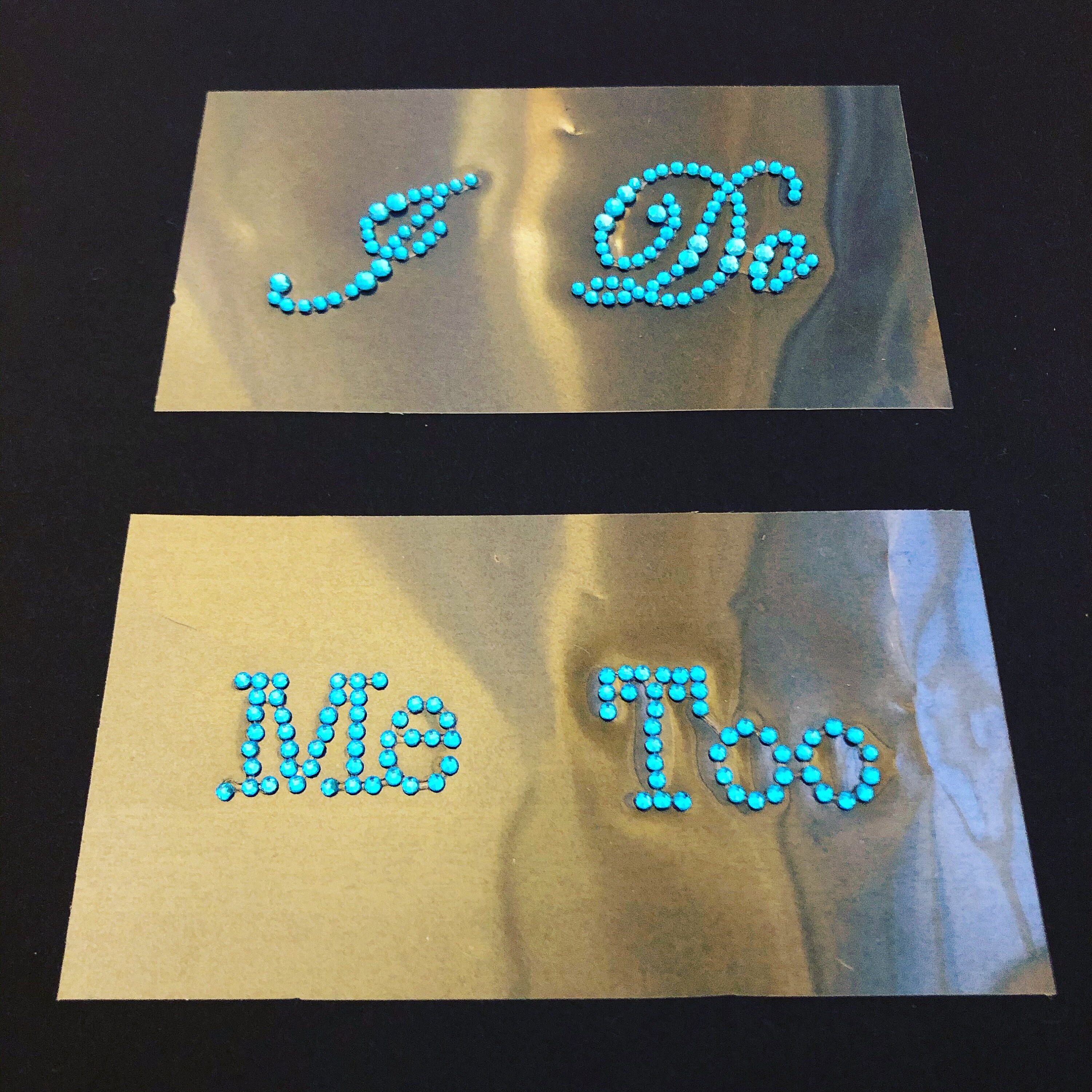 I Do Me Too Wedding Shoe Stickers for Bride and Groom in Clear - Etsy