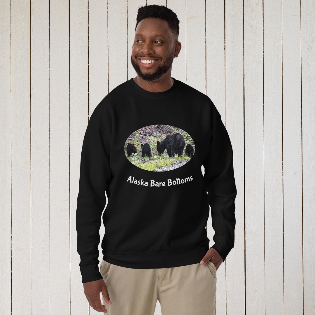 Alaskan Clothing - Alaska Bare Bottoms Unisex Premium Sweatshirt - Etsy