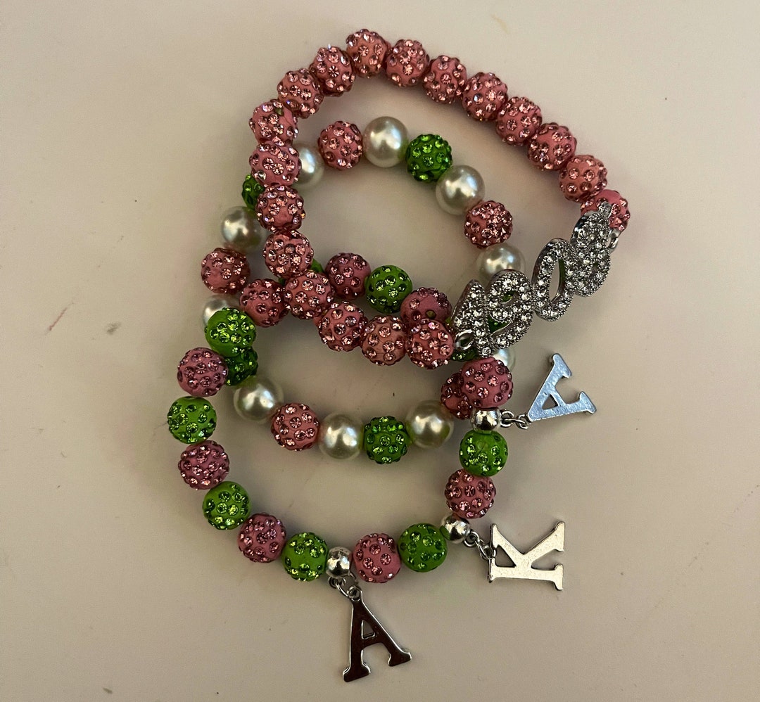 3pc Braclet Dangle Letters - Etsy