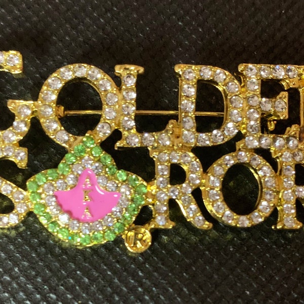 Golden Pin - Etsy