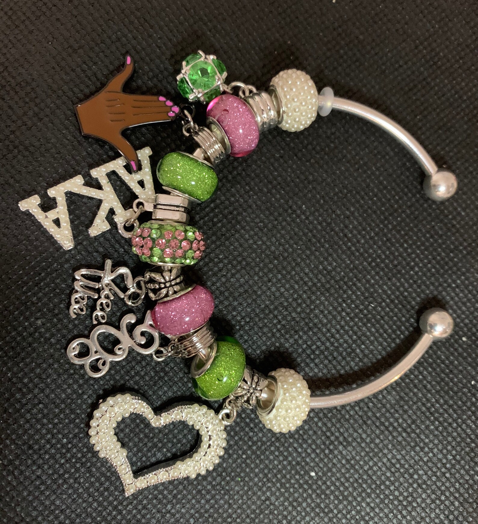 Custom Handmade Bangle Bracelet | Etsy