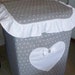 Custom Washing Machine Cover for a Top Loading, Small Washing Machine ...