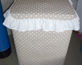 Custom Washing Machine Cover for a Top Loading, Small Washing Machine ...
