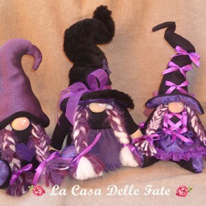 Halloween Witch Girl Gnome, Hag Female Gnome, Swedish Tomte ...