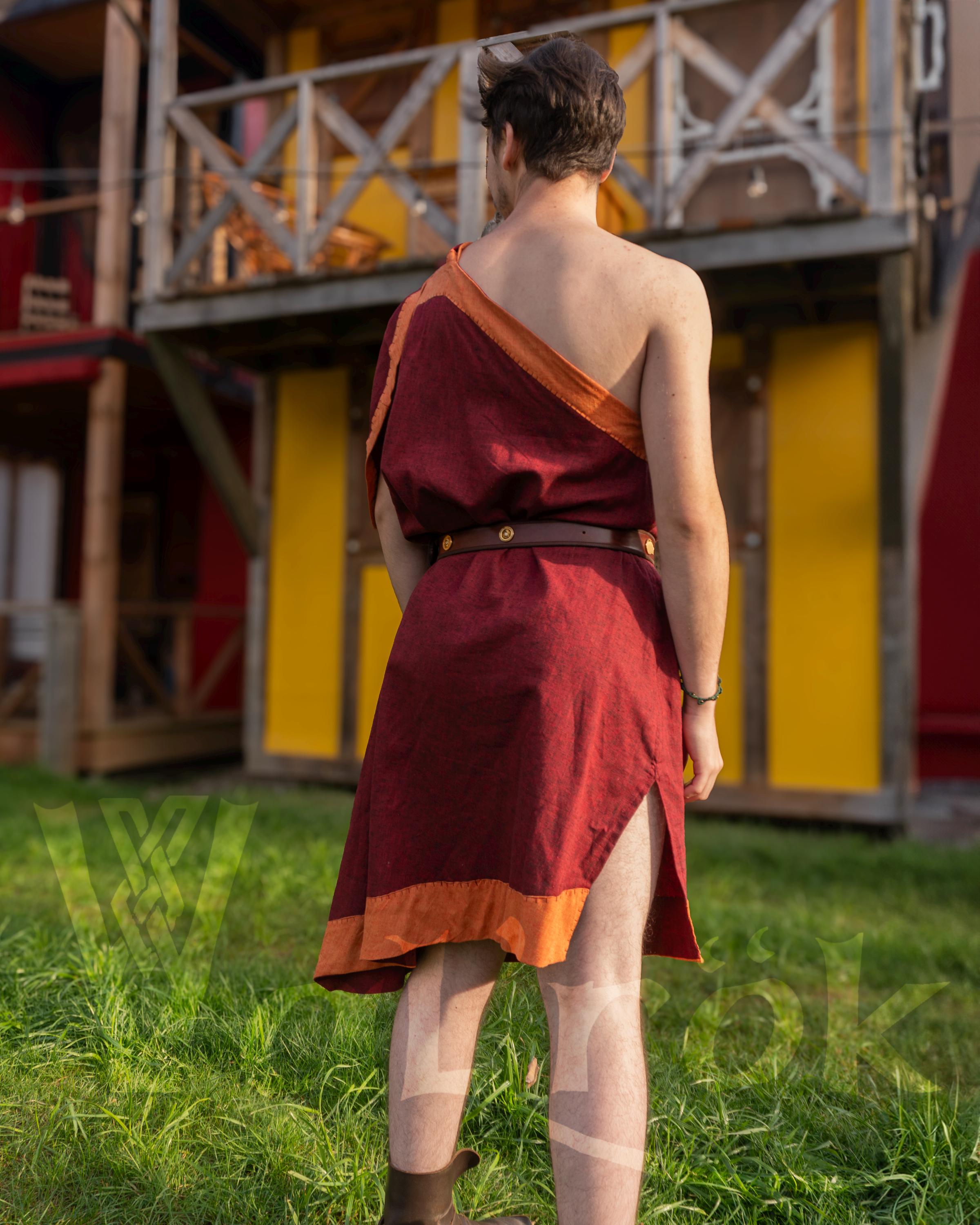 MALAKOI Tunic in Linen by Val'rök LARP Greek Inspired Costume - Etsy