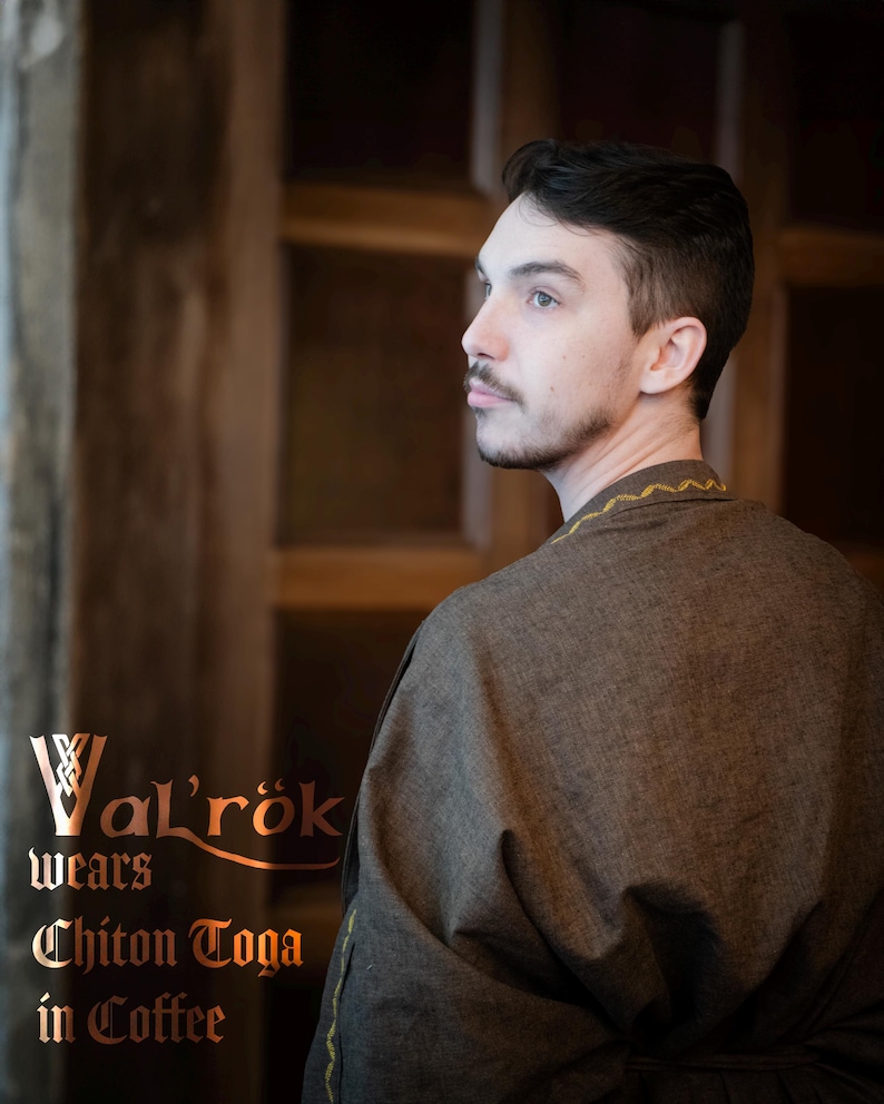 Toga CHITON by Val'rök Antique Greek Dress LARP SCA - Etsy