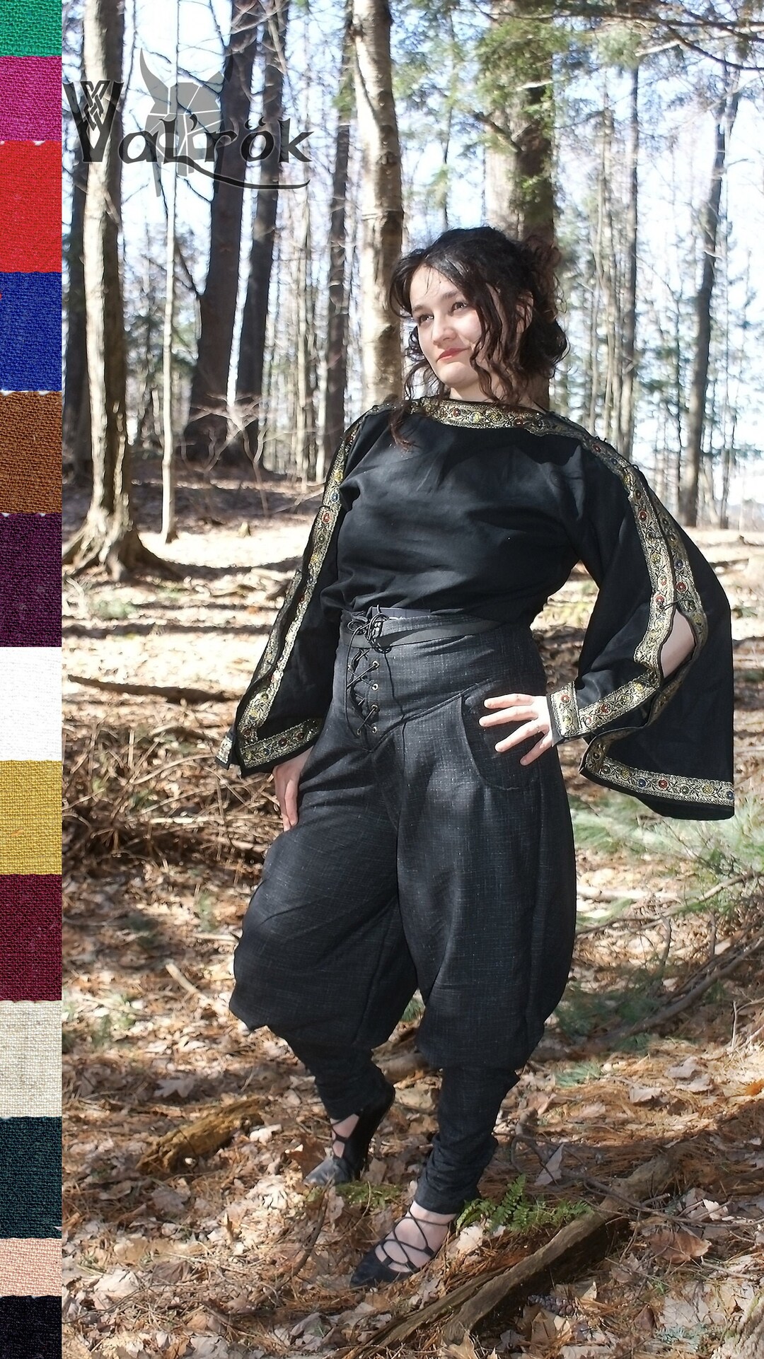 GLADUSS Tunic Long Sleeves by Val'rök Antiquity Gladiator Roman Greek ...