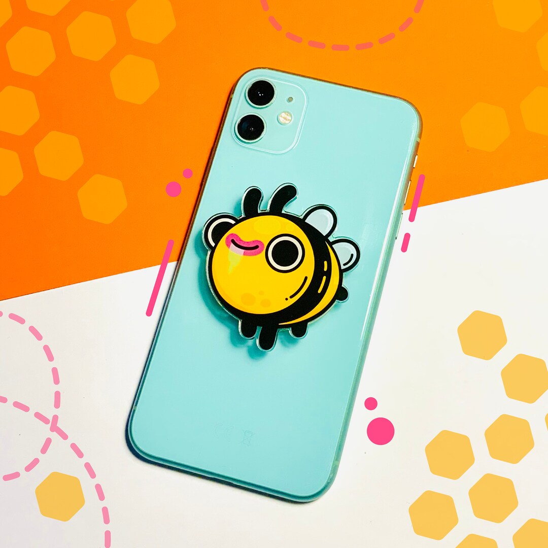 Bumble Bee Phone Grip, Pop Socket - Etsy UK