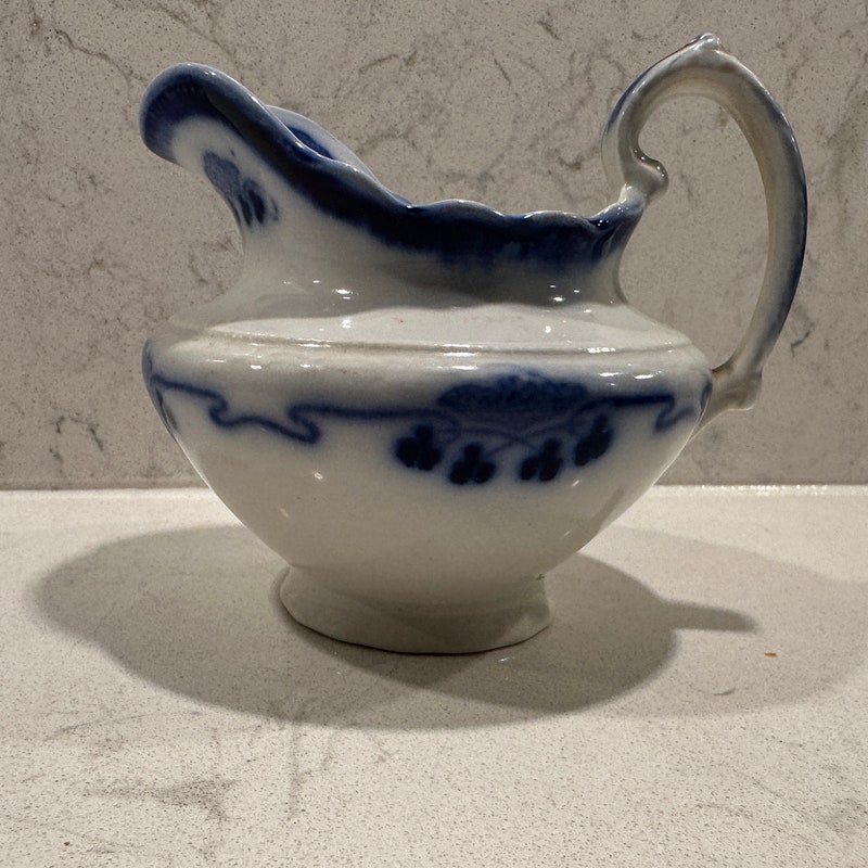 Flow Blue Pitcher - Etsy