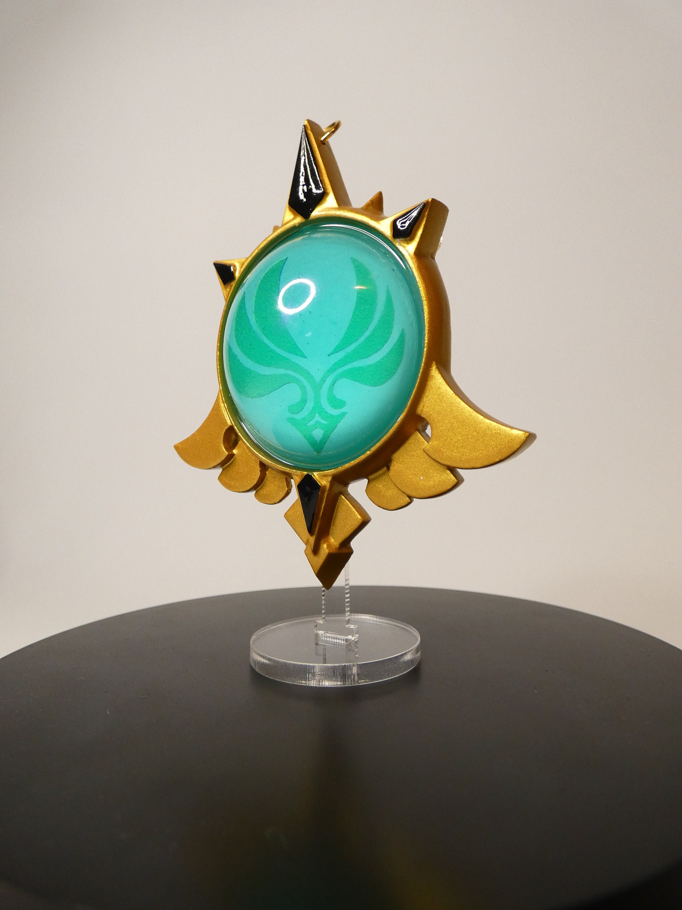 Sucrose Vision Genshin Impact Gold Paint Pendant Papillon - Etsy