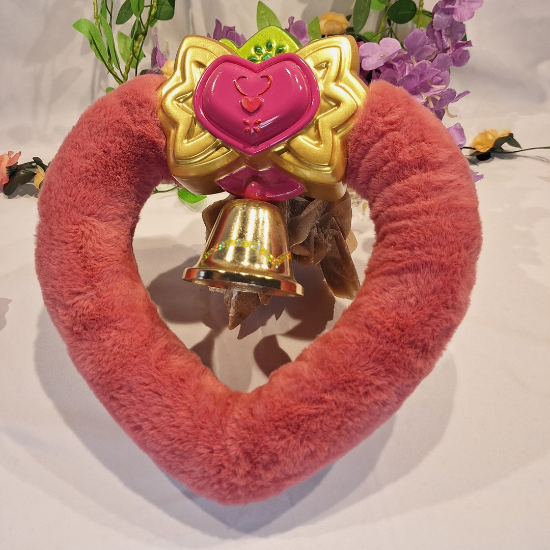 Heart of Mew Berry From Tokyo Mew Mew Pink Heart Bell Cosplay Accessory ...