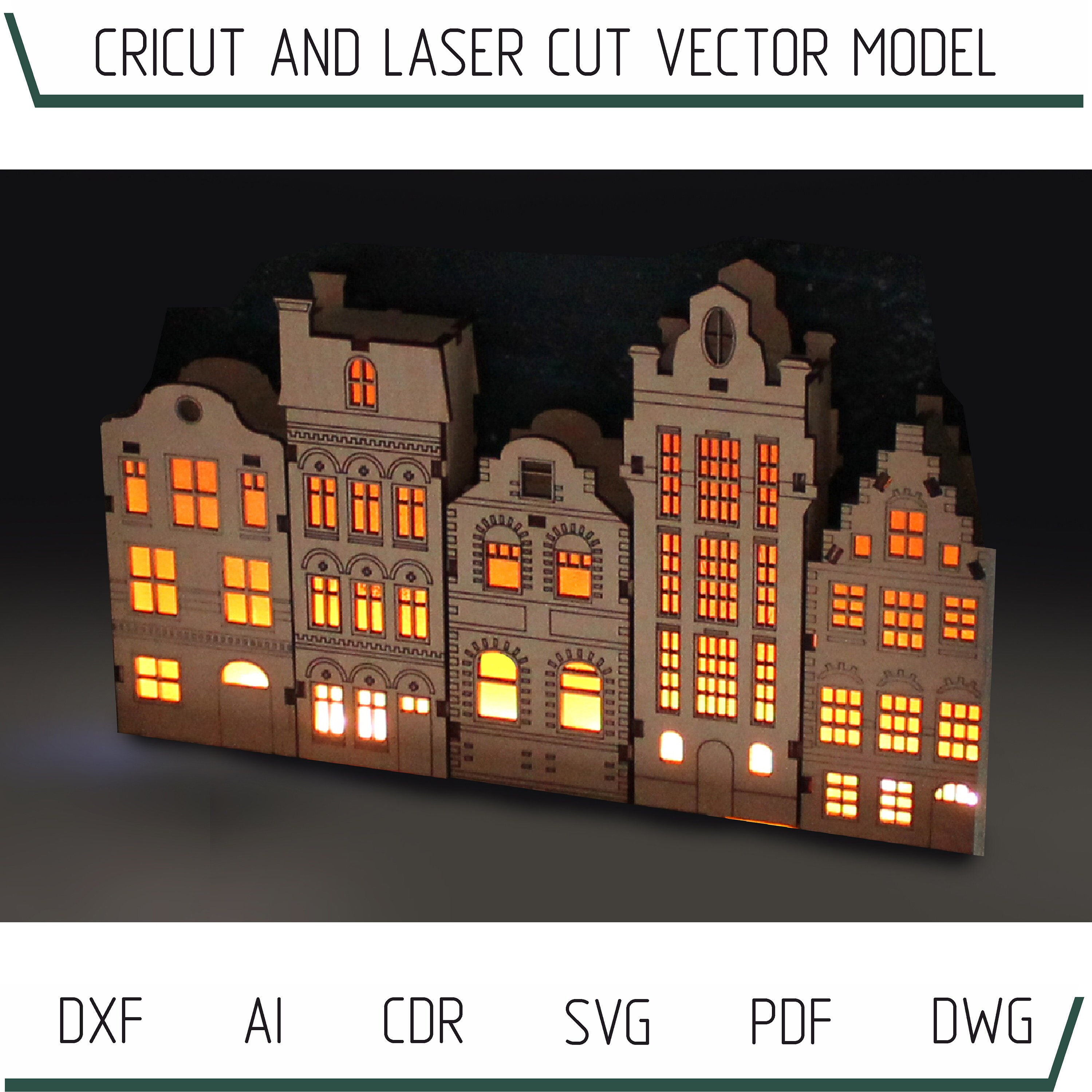 Printing & Printmaking glowforge Cut Vector You can use LED string ...