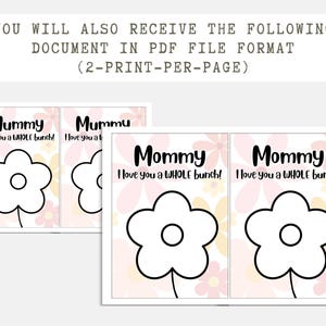 Mothers Day Craft Preschool . Mothers Day Cut and Paste Activity - Etsy